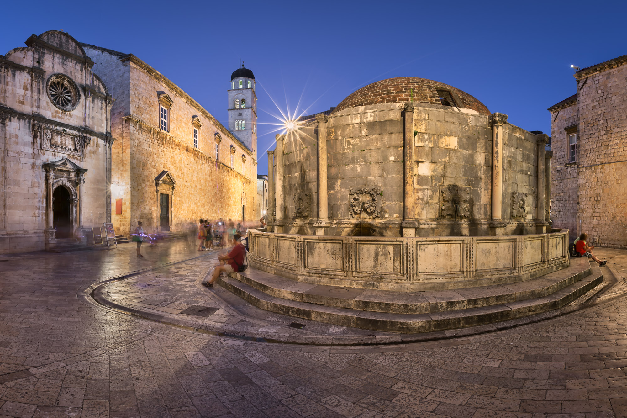 Great Onofrio Fountain In Dubrovnik Croatia Anshar Images